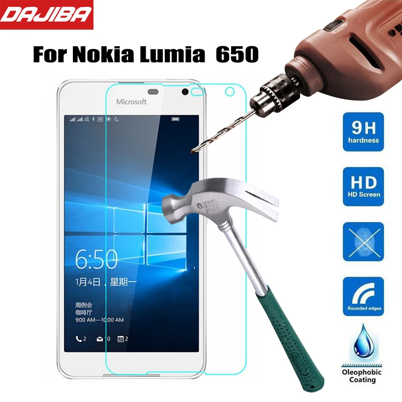 Vidrio Templado 2 5d 9 H Para Microsoft Nokia Lumia 650 Protector De