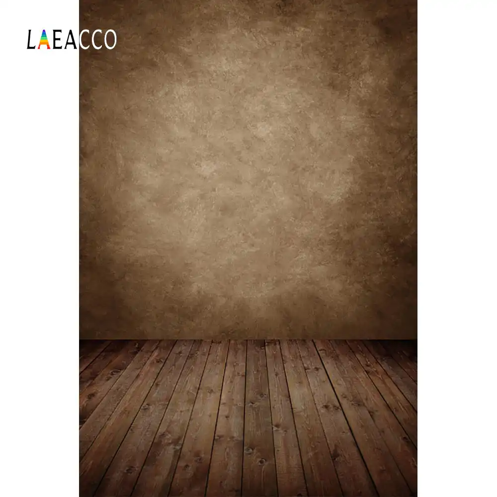 Laeacco Grunge Solid Wall Self Portrait Wedding Background For ...