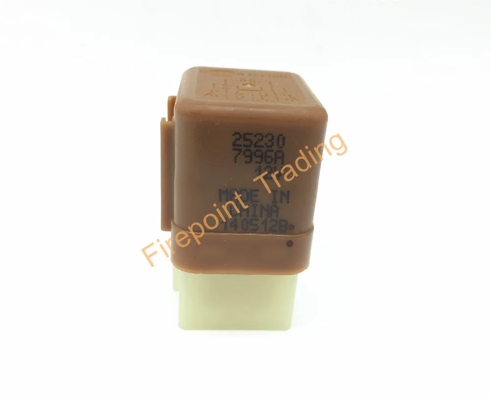 2pcs 25230-7996a New 6-pins 12v Brown Relay For Nissan For Infiniti ...