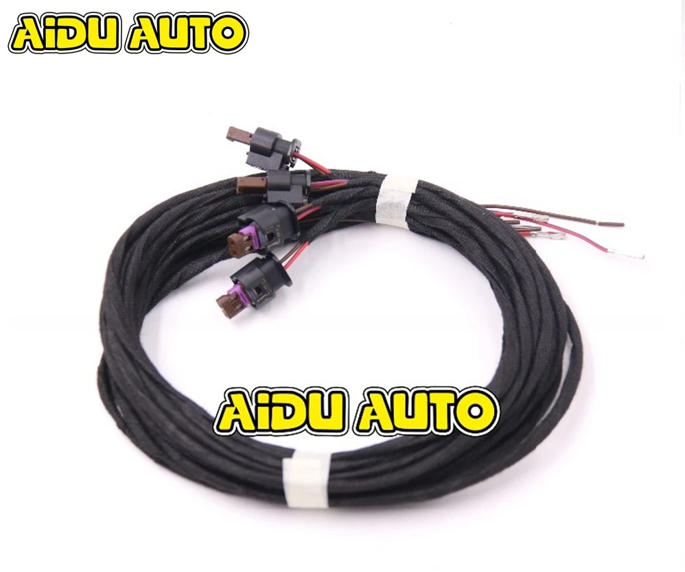 4F0973702 Door Handle Doorknob Light harness Wire Cable For Audi A6 C7 ...