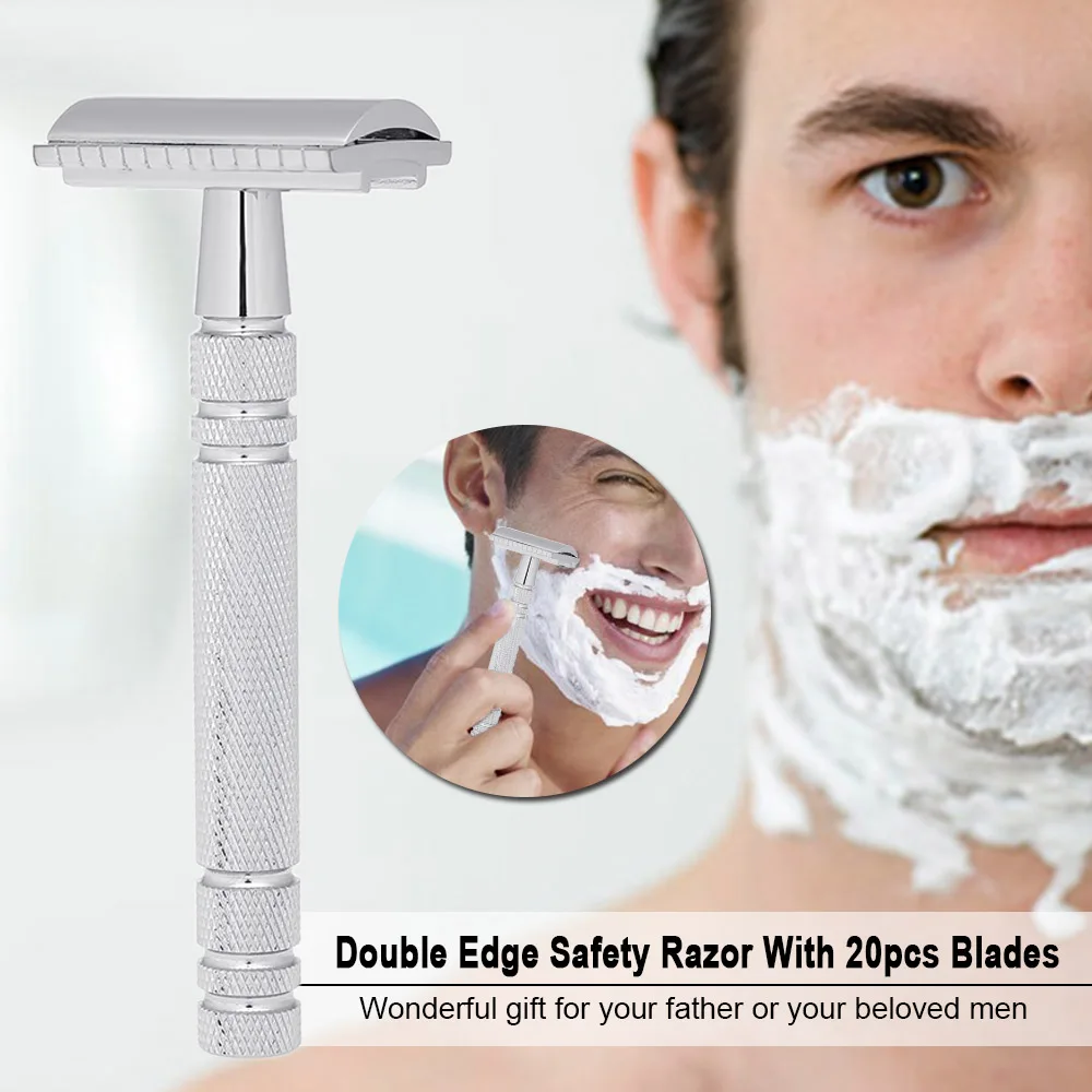 Aliexpress.com : Buy Double Edge Safety Razor Stainless Steel Manual ...