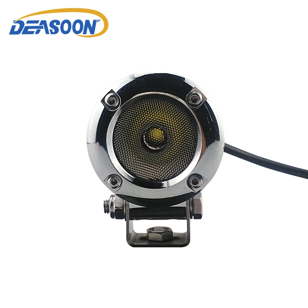 10W 2Inch Chrome Auto Motorfiets Led Koplamp Led Mistlicht Spot Drl ...