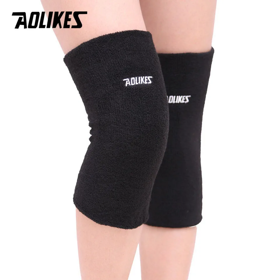AOLIKES 2PCS/Lot Knee Support Brace Leg Arthritis Injury Gym Sleeve ...