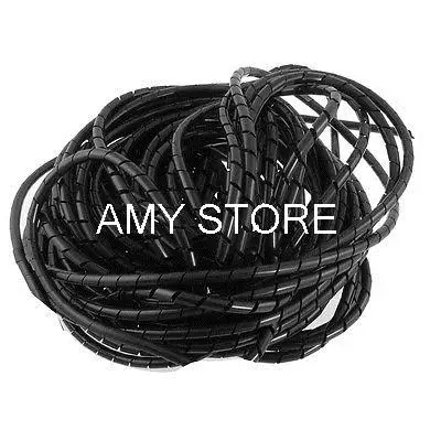 21M 68 Feet PE Spiral Wrapping Band Computer Manager Cable 6mm|cable ...