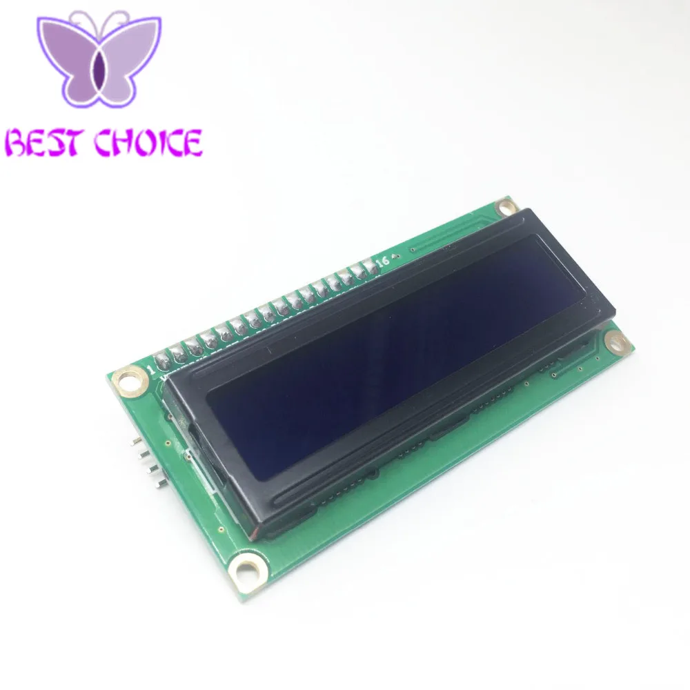 5PCS LCD1602+I2C LCD 1602 module Blue screen PCF8574 IIC/I2C for ...