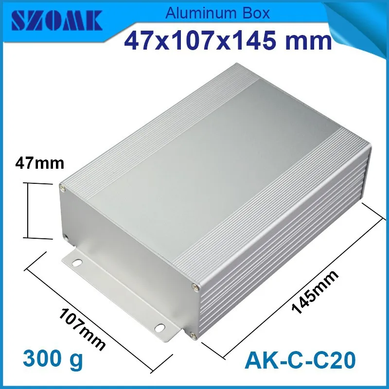 1 Piece Diy Electronic Project Box Aluminum Metal Fit Pcb Size 43x103mm ...