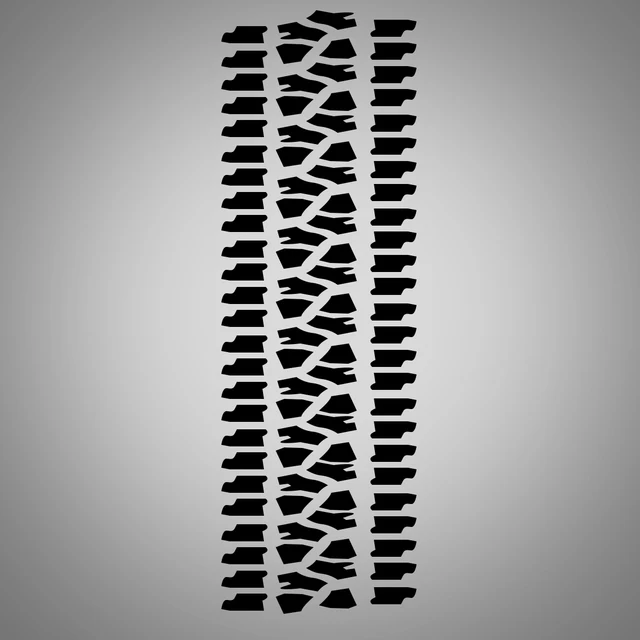 Tire Tread Decals 4x4 Truck for Jeep Hood Body Vinyl Graphic Sticker 8 ...