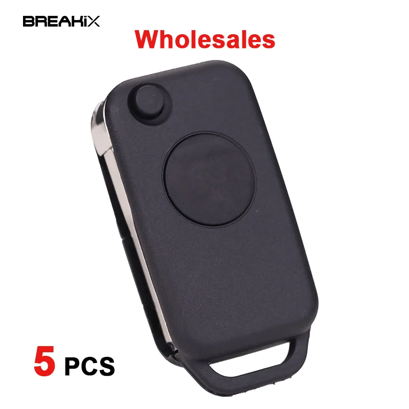 Breakix Car Keys 5PCS 1 Button Flip Key Shell For Mercedes Benz SL500 ...