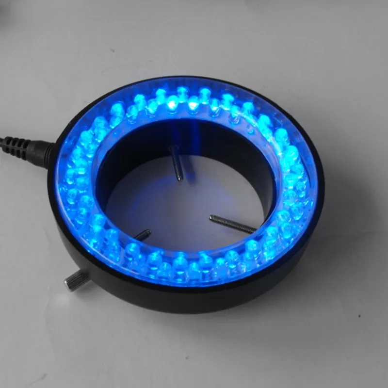 Blue-Color-Lights-60PCS-LED-Brightness-Adjustable-Illuminated-Ring-Lamp ...