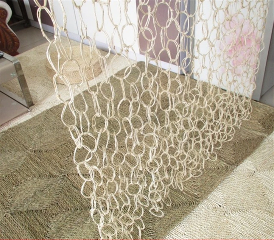 free shipping Pure natural grass straw fur curtain window door curtain ...