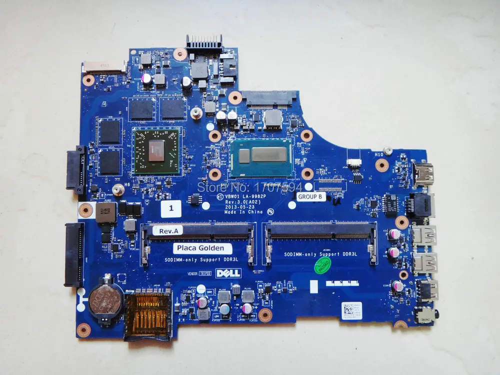 Vbw01-LA-9982P-placa-m-e-para-Dell-Inspiron-15R-5537-motherboard-intel ...