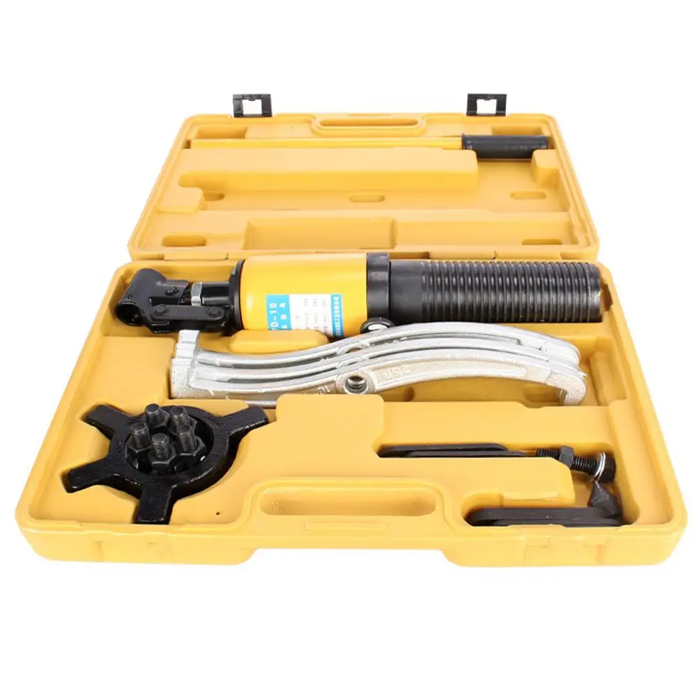 10 Ton Hydraulic Bearing Gear Hub Puller Separator Set Kit-in Tool ...