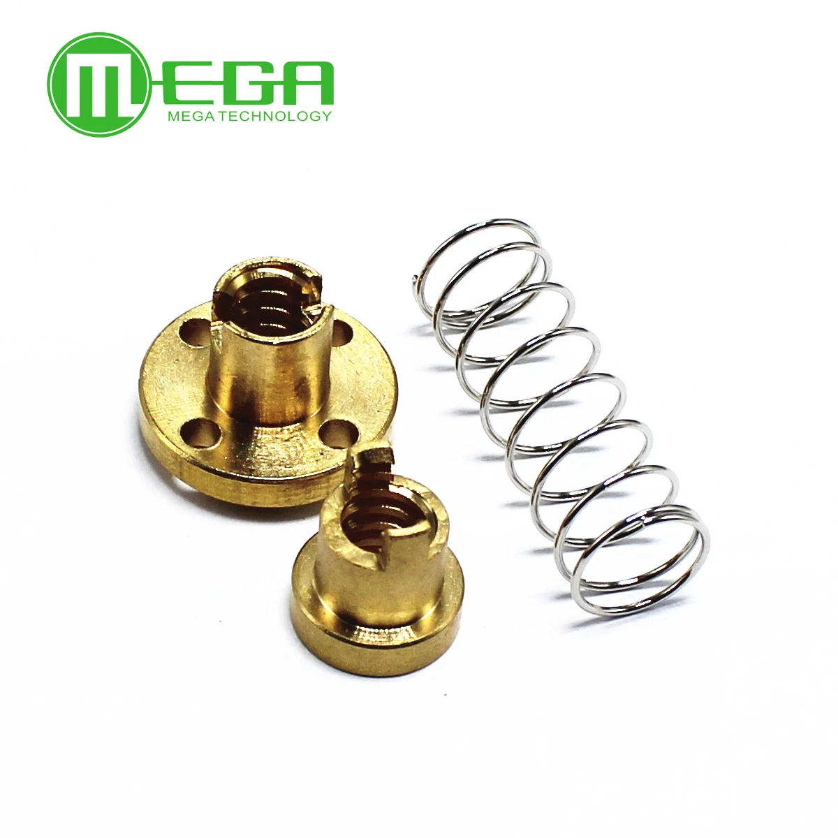 안티 백래시 스프링 장착 너트 제거 갭 너트 5 개 8mm Acme 스레드로드 리드 스크류 Diy Cnc 3d 프린터 부품