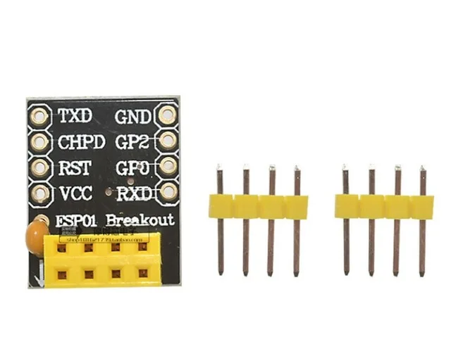 Esp8266 Serial Breadboard Adapter Shield For Esp-01 Esp-01s Extension ...