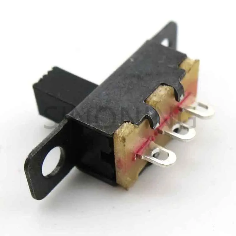 1pcs Toggle switch mini switch diy with hole electronic components 2 files 3 feet SS-12F15G5 ...