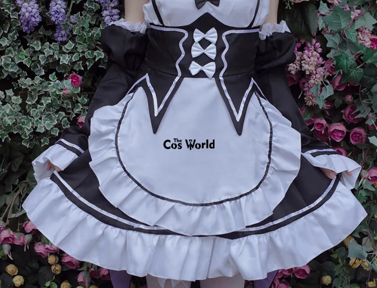 Re Zero Kara Hajimeru Isekai Seikatsu Ramu RAM Remu REM Maid Apron ...