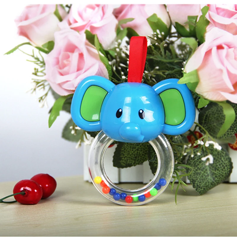 Cute Baby Toys Elephant Toys For Newborn Baby Rattles For Boys Girls ...