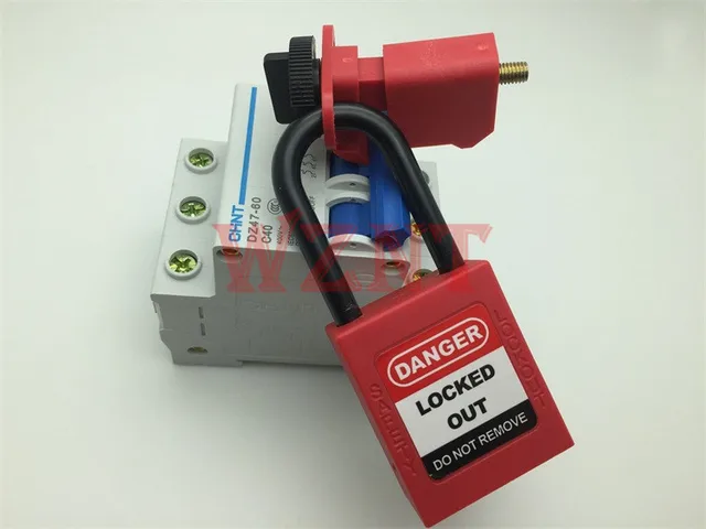 tie bar standard snap on MCB MCCB circuit breaker lock lockout -in ...