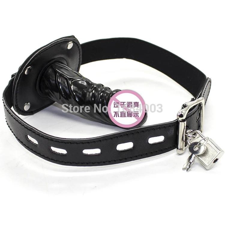 Long Adult Games Mouth Gag Penis Mouth Bite Sex Toys For Lovers In