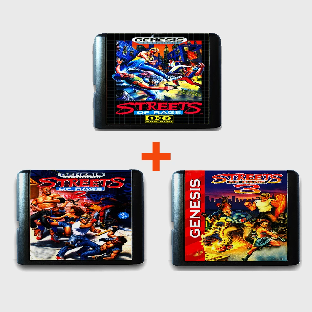 Streets Of Rage 1 2 3 16 Bit Sega Md Game Cartridge For Mega Drive For Streets Of Rage 1 2 3 16 Bit Sega Md Game Cartridge For Mega Drive For