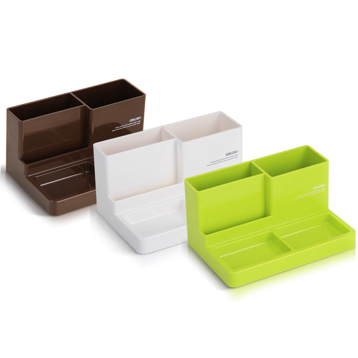 Fashion pen holder office supplies Desktop Storage multifunction Korean ...