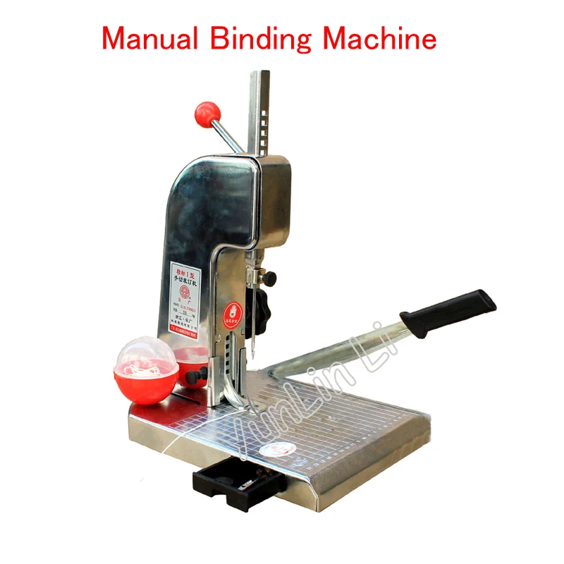 40mm Manual Paper Binding Machine With Knife Practical Paper Binder For ...