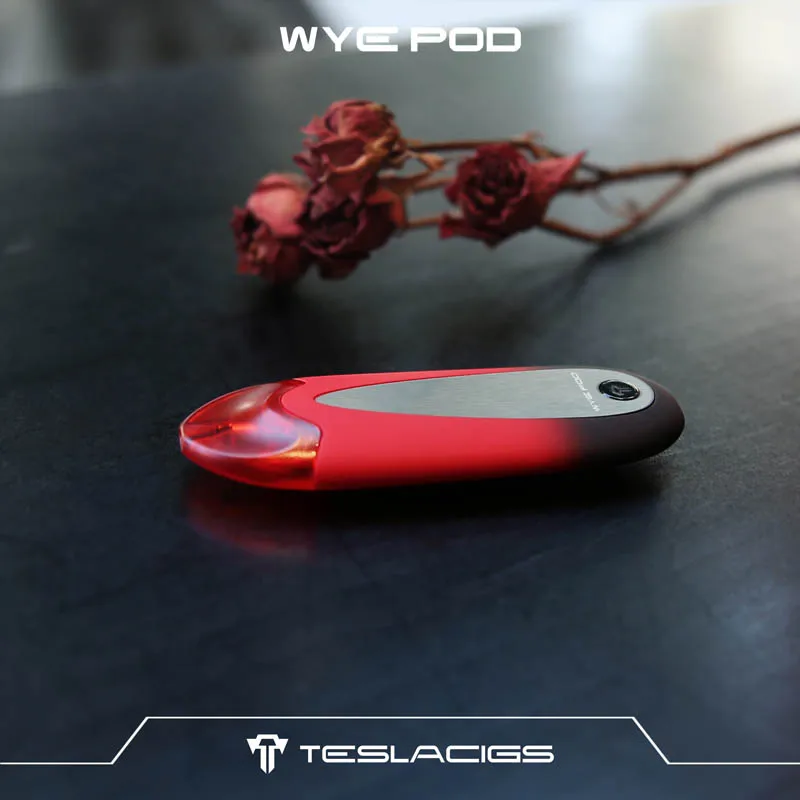 Original Tesla WYE Pod Vape Starter Kit 430mAh Battery All In One Vape ...