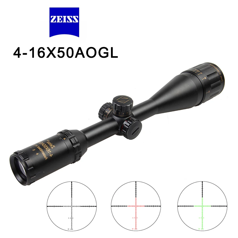 ZEISS 4-16X50 Glass engraving coordinate line Hunting Scope Golden ...