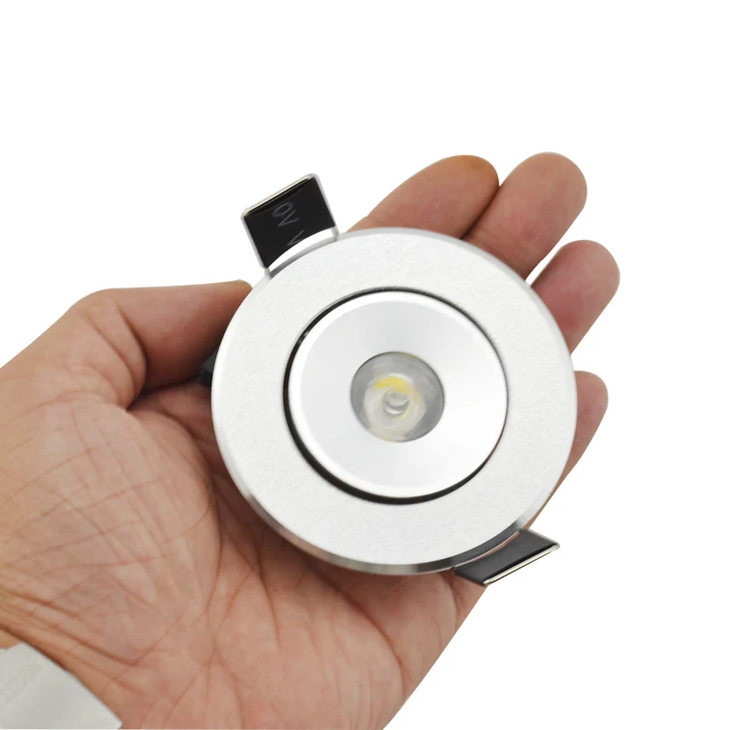 1W Mini LED Spotlight led cabinet Spot light 2.5" mini led 3W Ceiling ...