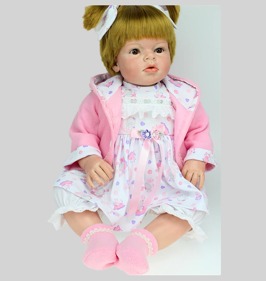 28 inch Big Toddler Reborn Arianna Rooted Hiar Little Girl Lovely ...