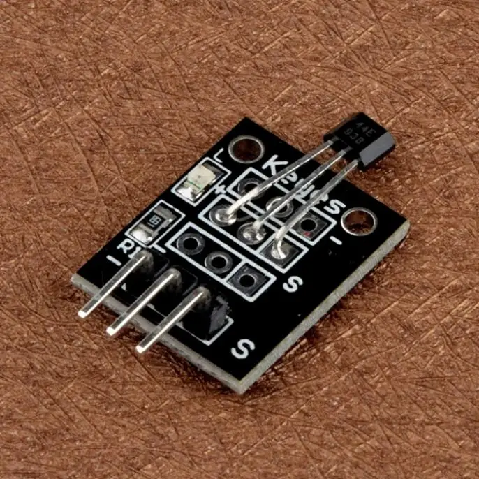 10pcs 2014 new free shipping Analog hall magnetic sensor For ARDUINO ...