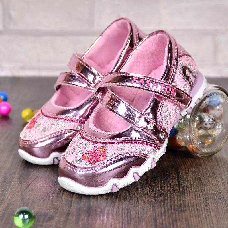 2019 Spring Girls Shoes Sneakers Children Fashion Sports Shoes Kids ...