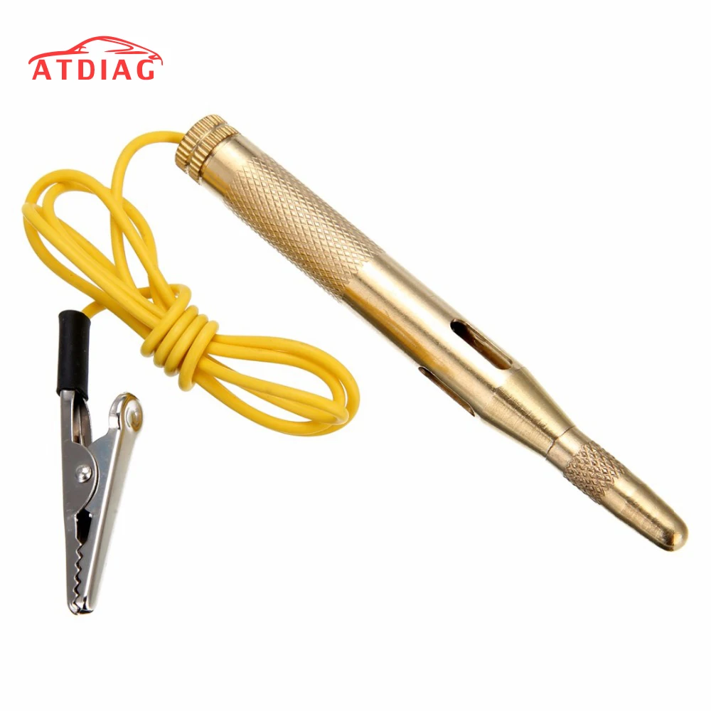 DC 6V 12V 24V Copper Auto Car Light Circuit Tester Lamp Voltage Test ...
