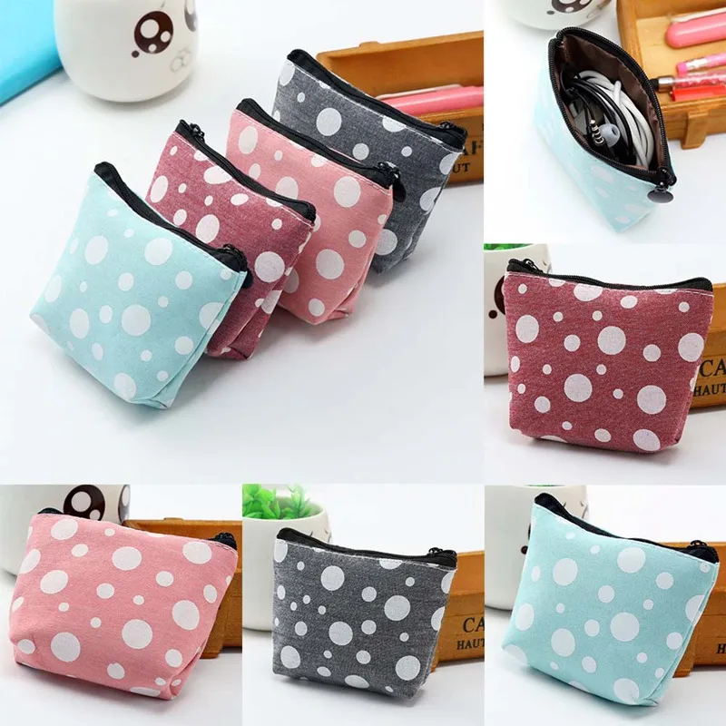 Canvas Coin Purse Keychain | semashow.com