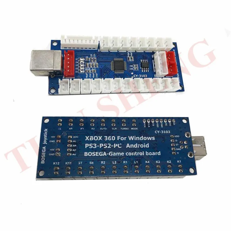 4 IN 1 PS2/PS3/PC/ XBOX360 pcb Arcade Joystick USB Arcade Joystick USB ...