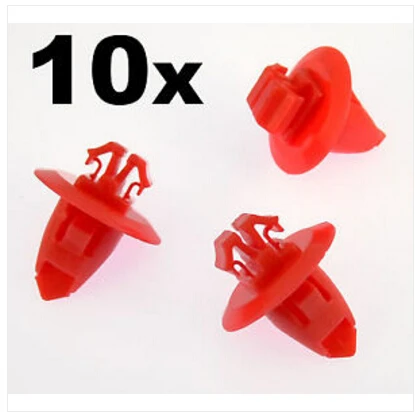 10x For Toyota Wheel Arch, Wing, Fender Flare Plastic Trim Clips For ...