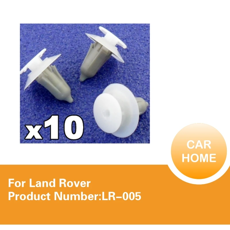 10x For Land Rover Mk2 Discovery Plastic Trim Clip Rear Bumper Corner ...