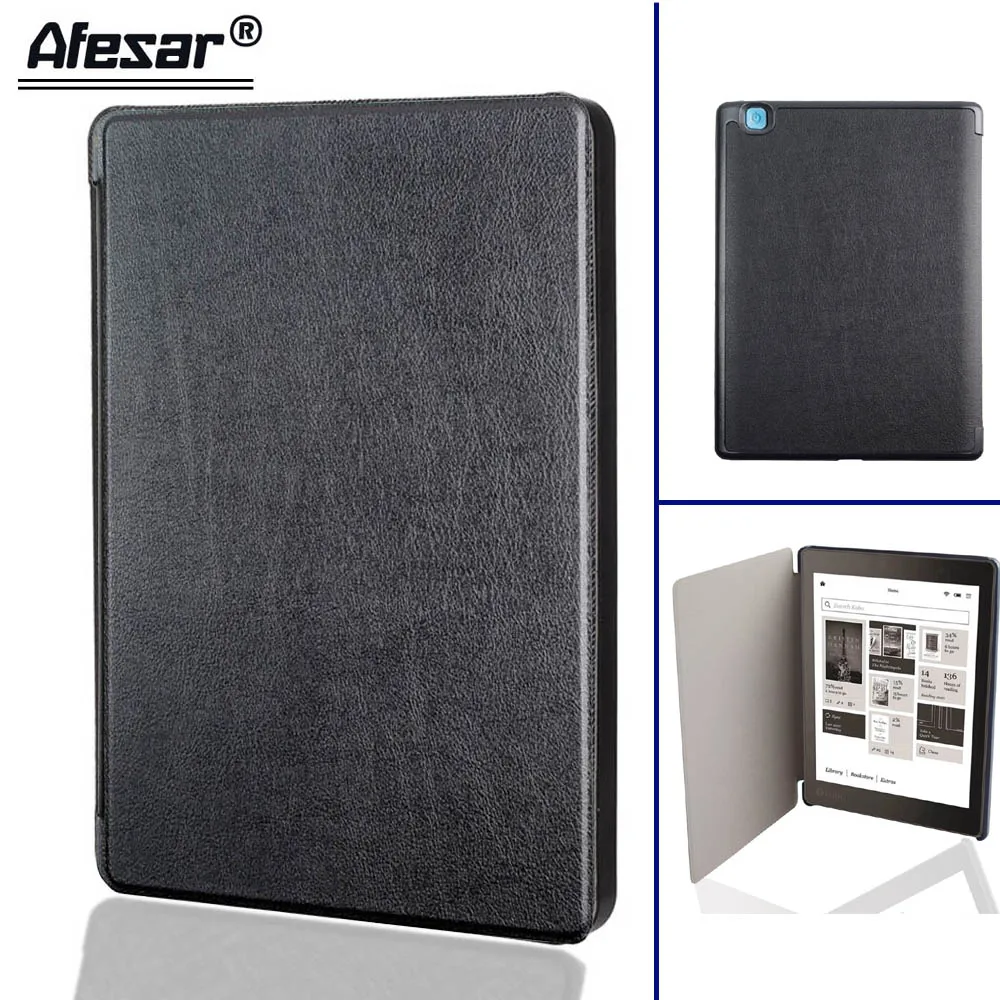 New ultra slim Flip book Cover for Kobo Aura Edition 2 (6'' inch) HD E ...
