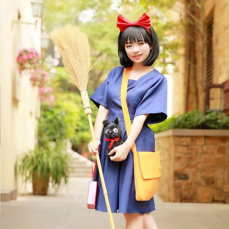 Anime Kiki's Delivery Service Kiki Cosplay Costume Part, 47% OFF