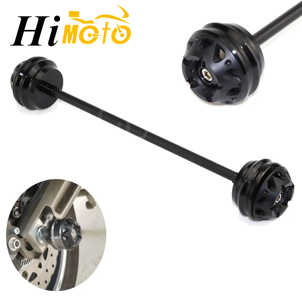 Motorcycle Front Axle Fork Crash Sliders Wheel Protector For Kawasaki ...