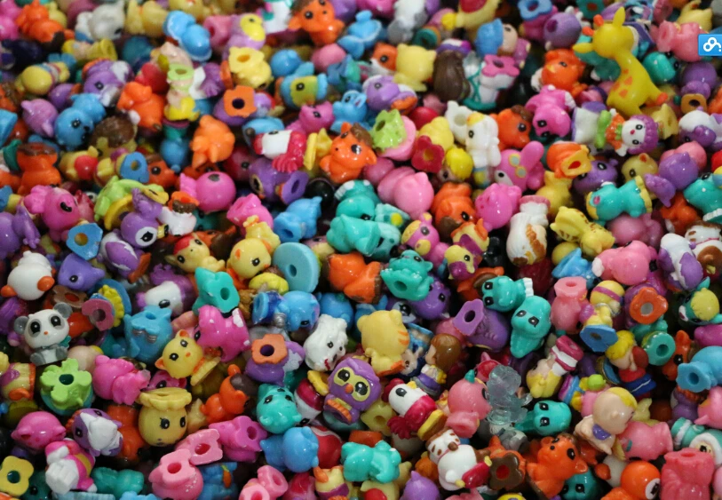 200pcs/set animal and princess capsule toys mini figures (SQUINKIES ...