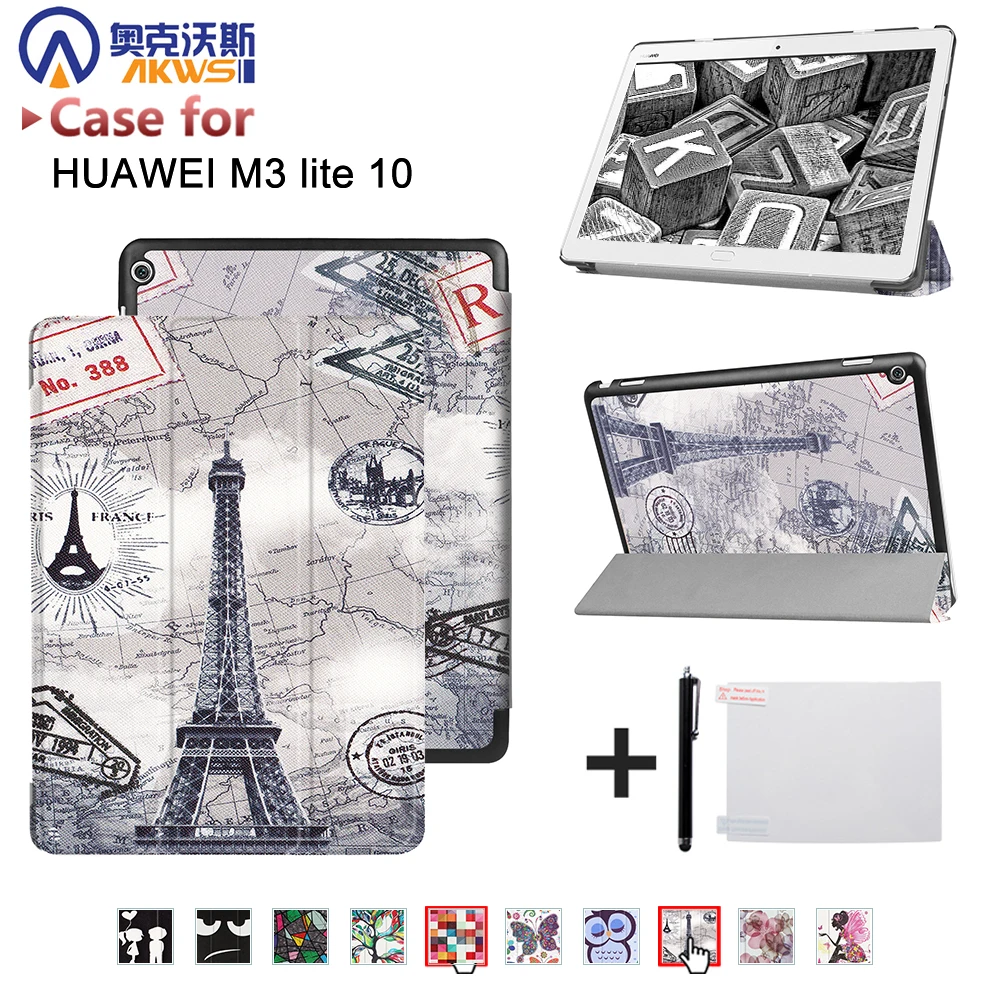 Case Huawei Mediapad M3 Lite 10 Tablet | Cover Tablet Huawei Mediapad ...