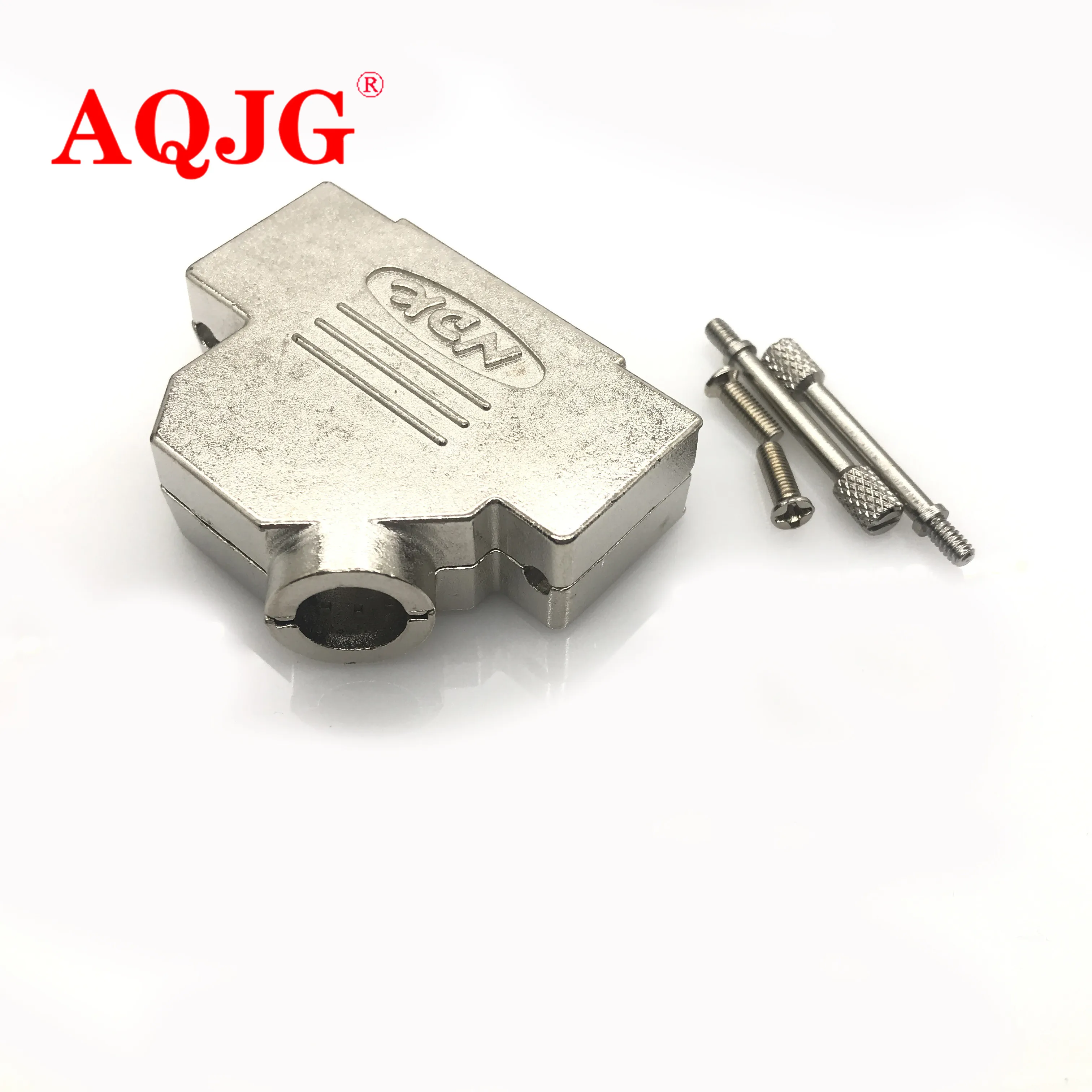 Connector D-SUB DB25 25pin M/F Socket Metal COVER HOOD SHELL SCREW DIY ...