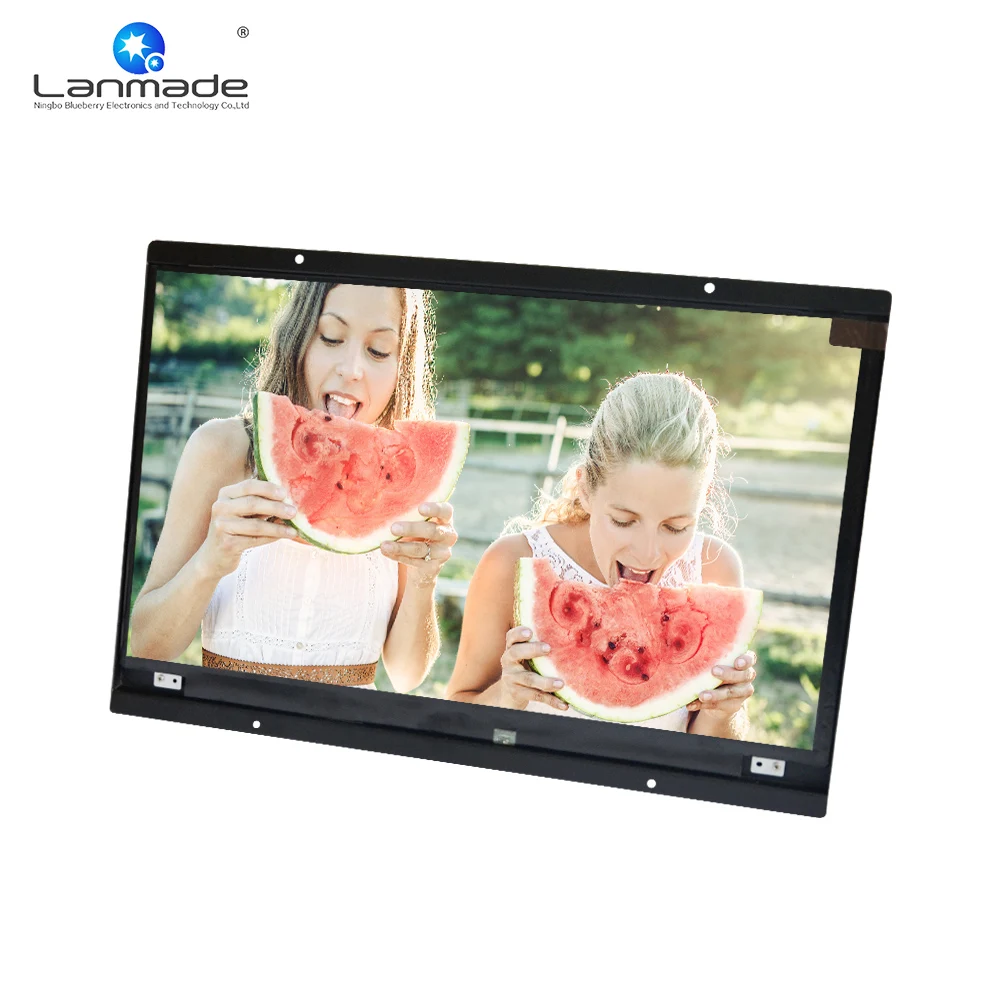 15.6 polegada open frame monitores de computador HD com VGA DVI dígitos ...