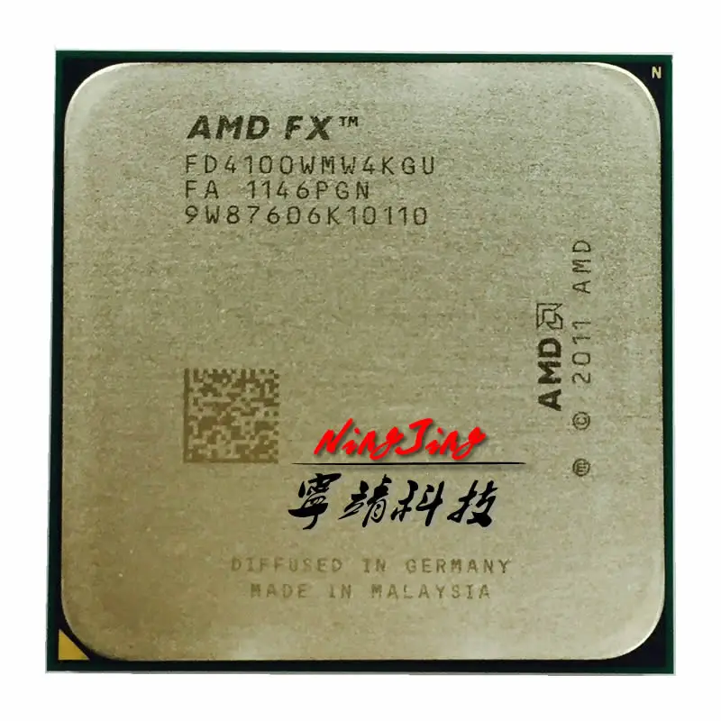 AMD FX Series FX 4100 3.6 GHz Quad Core CPU Processor FD4100WMW4KGU ...
