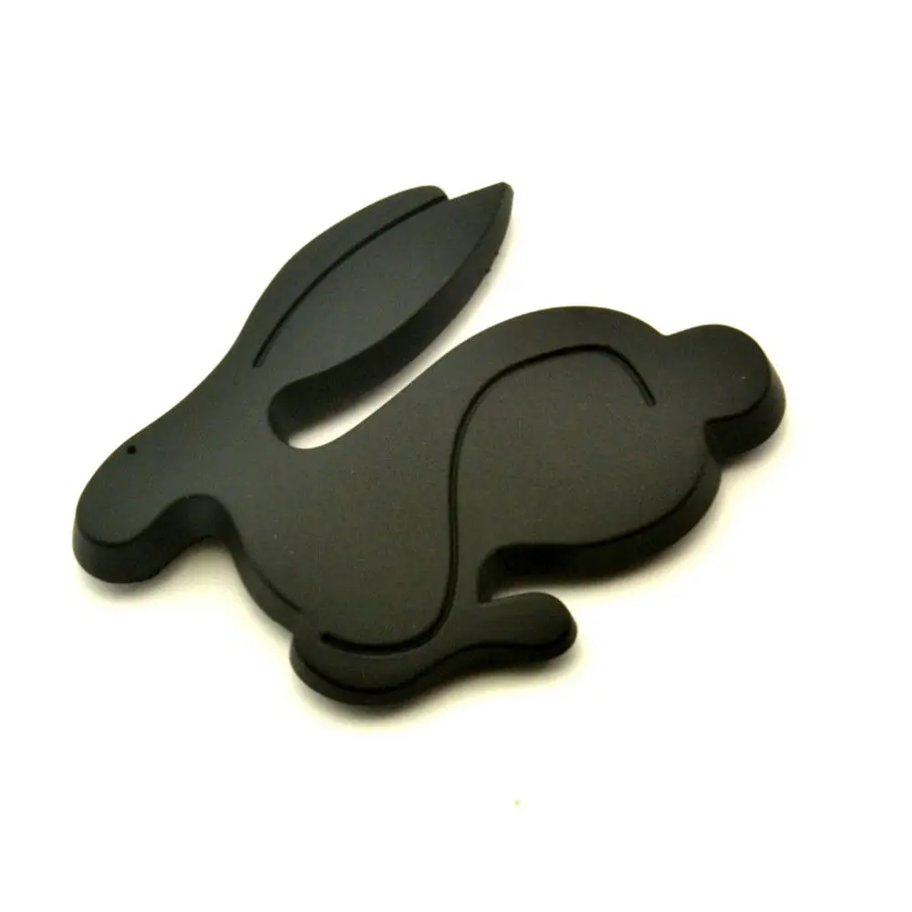 3D Metal Running Rabbit Emblem Car Rear Trunk Badge for VW Jetta Golf ...