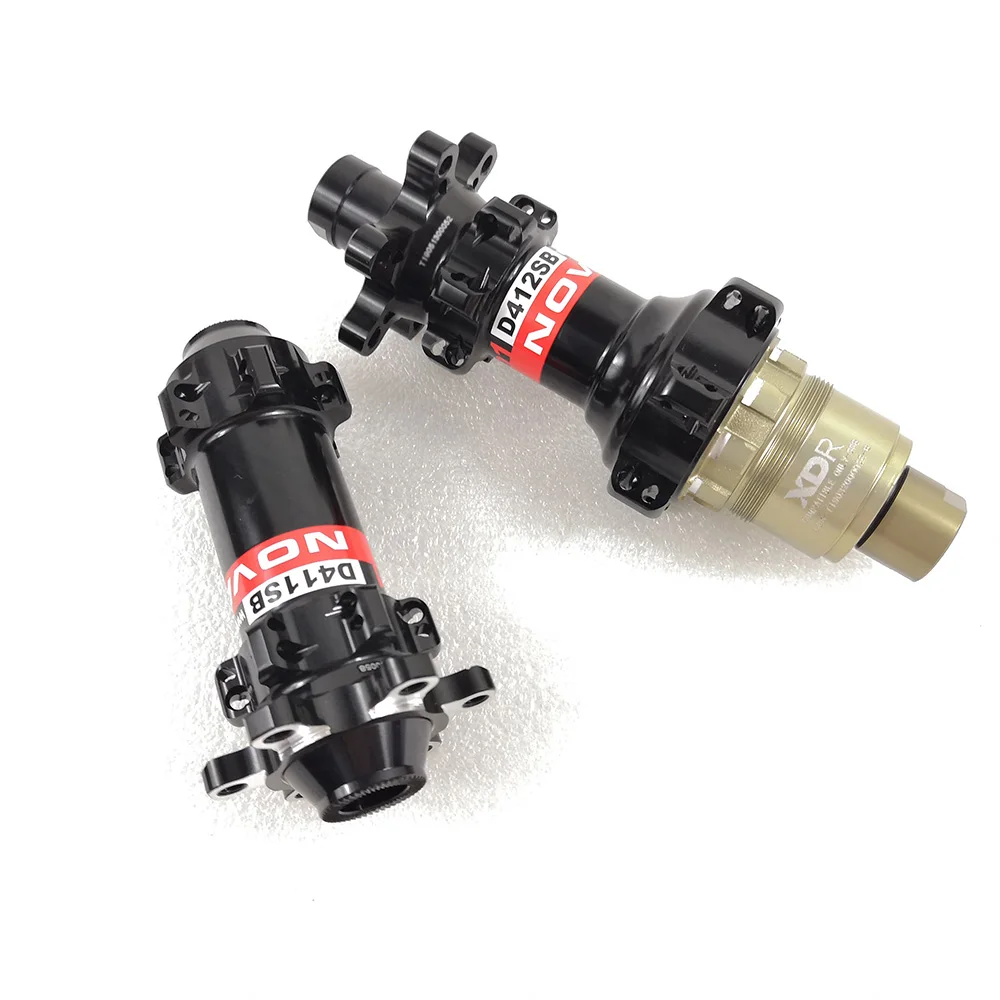NOVATEC D411SB D412SB road disc straight pull bicycle hubs 12MM 15MM QR ...
