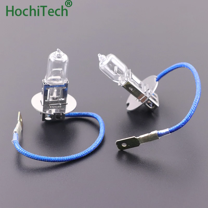 Top Quality H3 Light Halogen Lamp 4500K 12V 100W 55W 3000Lm Xenon Warm ...
