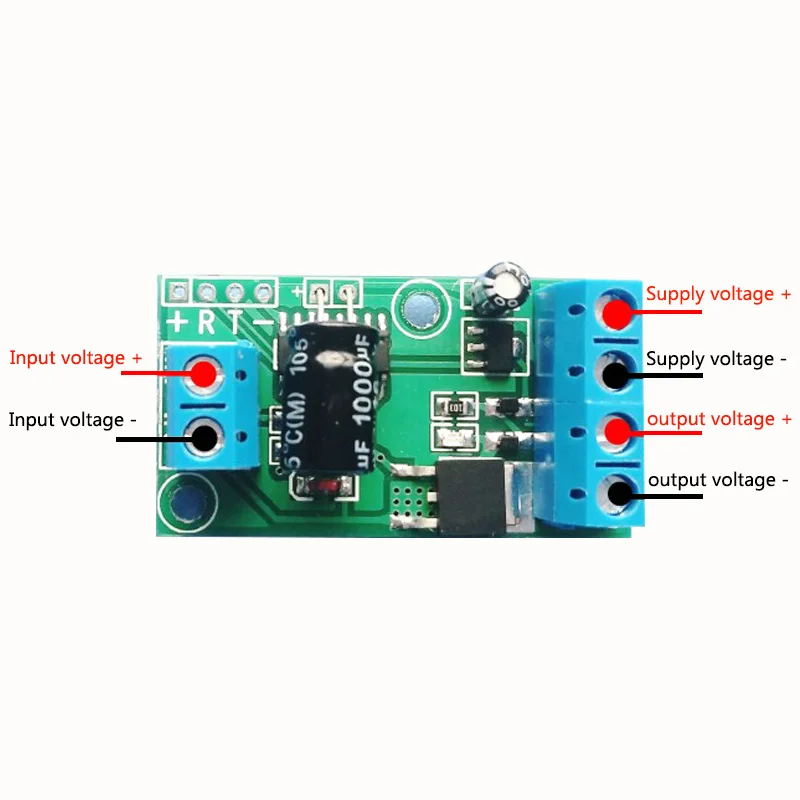 Voltage to Voltage Module Voltage / Current Amplifier 0 ~ 5v to 0 ~ 12V ...