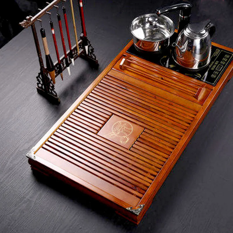 Chinese Tea Set Brewing Used Wooden The Tea Ceremony Samovar Kung Fu ...